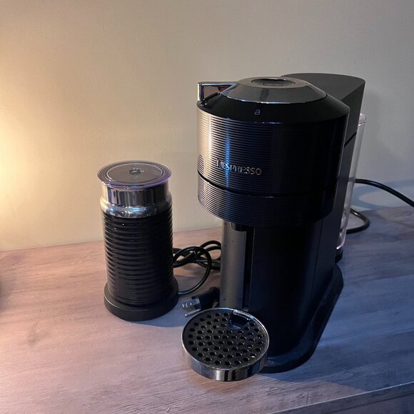 Nespresso | Kitchen | Nespresso Vertuo Next Premium Black Silver | Poshmark